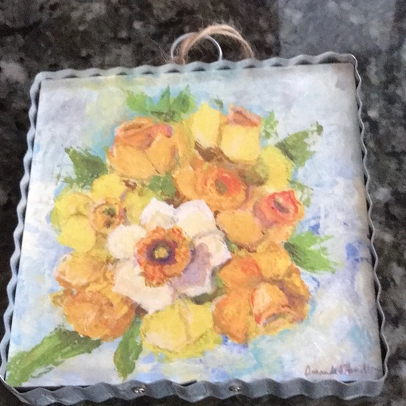 Amanda Hamilton | Wall Decor | Amanda Hamilton Gorgeous Flowered Print ...